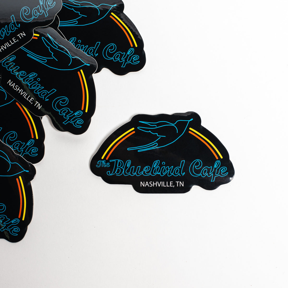 Bluebird Neon Sticker – Bluebird Cafe, Inc