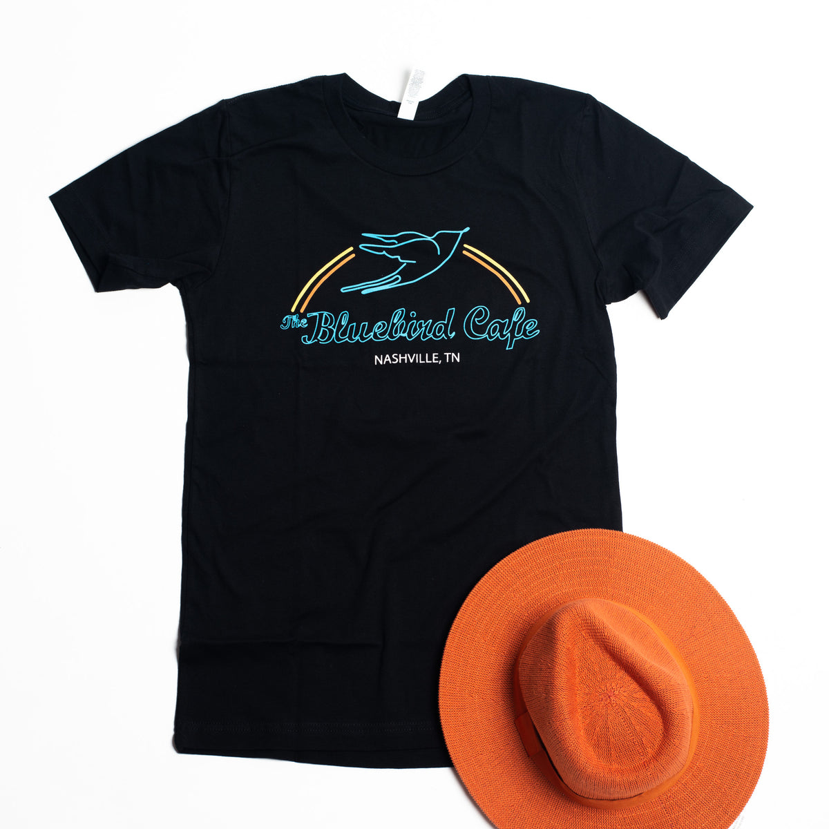 Bluebird Neon Tee – Bluebird Cafe, Inc